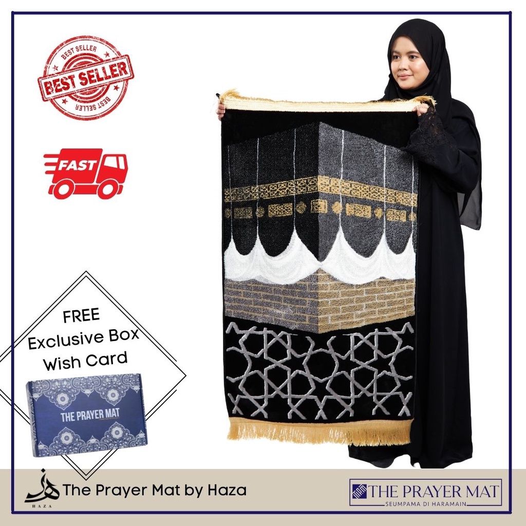 [READY STOCK] Sejadah Kaabah Mekah 3D | Sejadah Premium Tebal ...