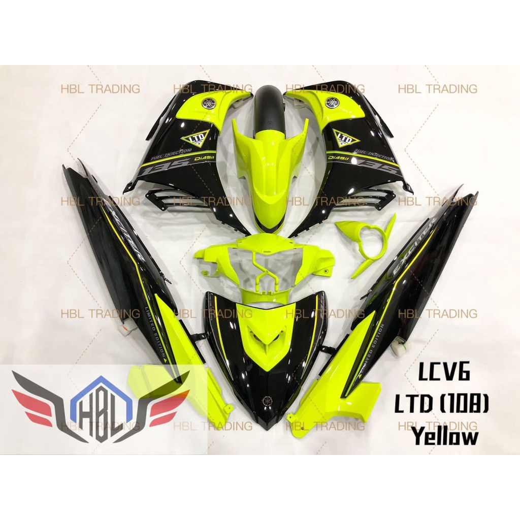 YAMAHA LC135 V6 V7 Body Cover Parts Set Monster Exciter INDO Thai ...