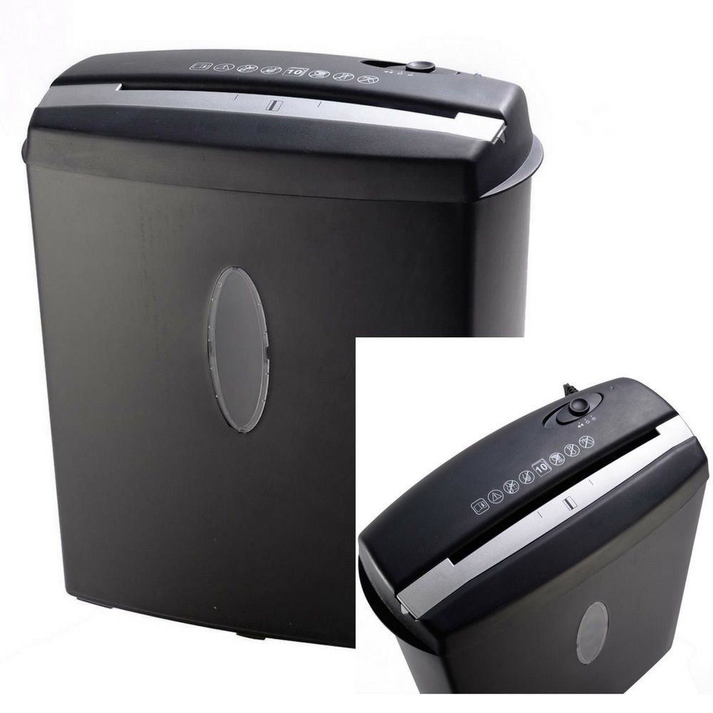 LIGHT DUTY CUTTER PAPER SHREDDER ( CARD & STAPLES ) 2 YEARS WARRANTY ...