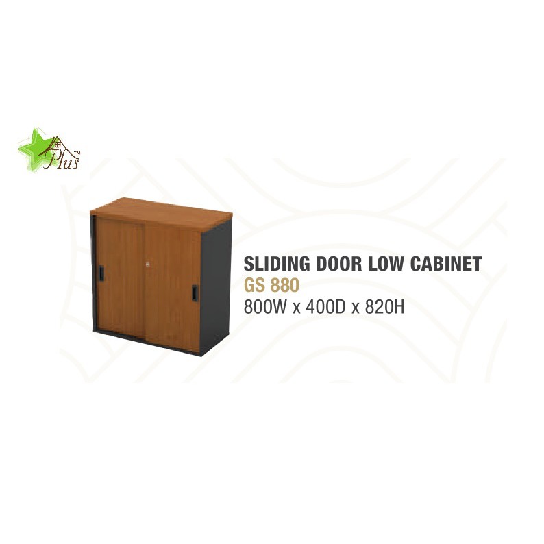 Sliding Door Low Cabinet GS 880 ** PRE ORDER** | Shopee Malaysia