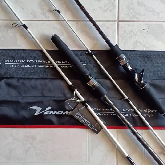 VIPER VENOM WRATH OF VENGEANCE FISHING ROD | Shopee Malaysia