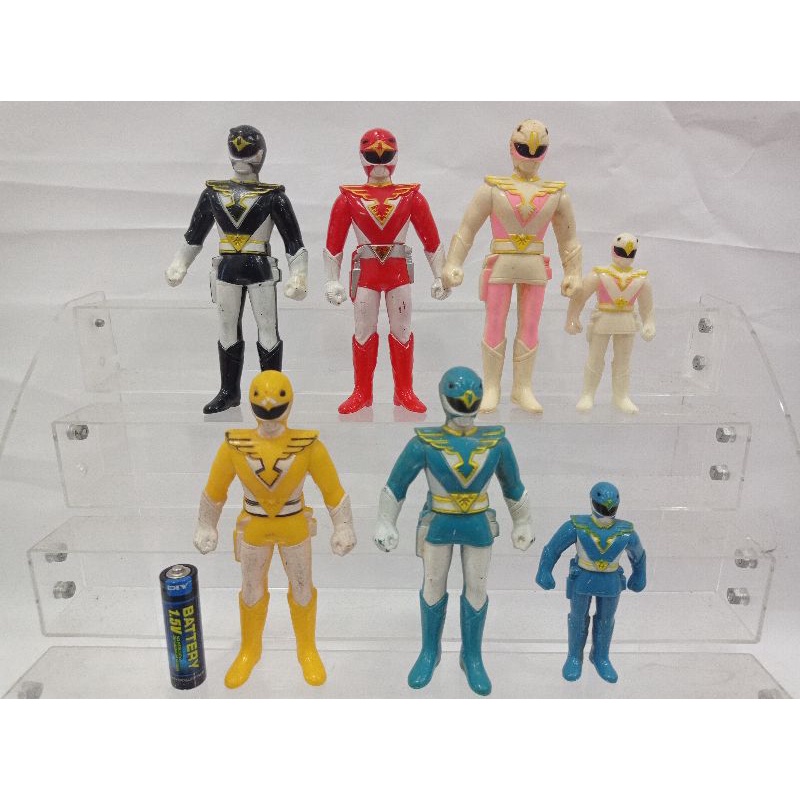 BANDAI POWER RANGER SUPER SENTAI JETMAN SOFUBI 5INCH | Shopee Malaysia