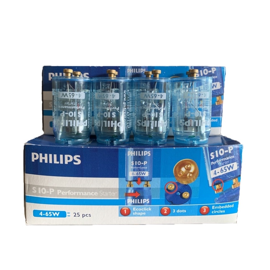 PHILIPS Starter Model S10-P Is Used With 18w And 36w Fluorescent Lamp ...