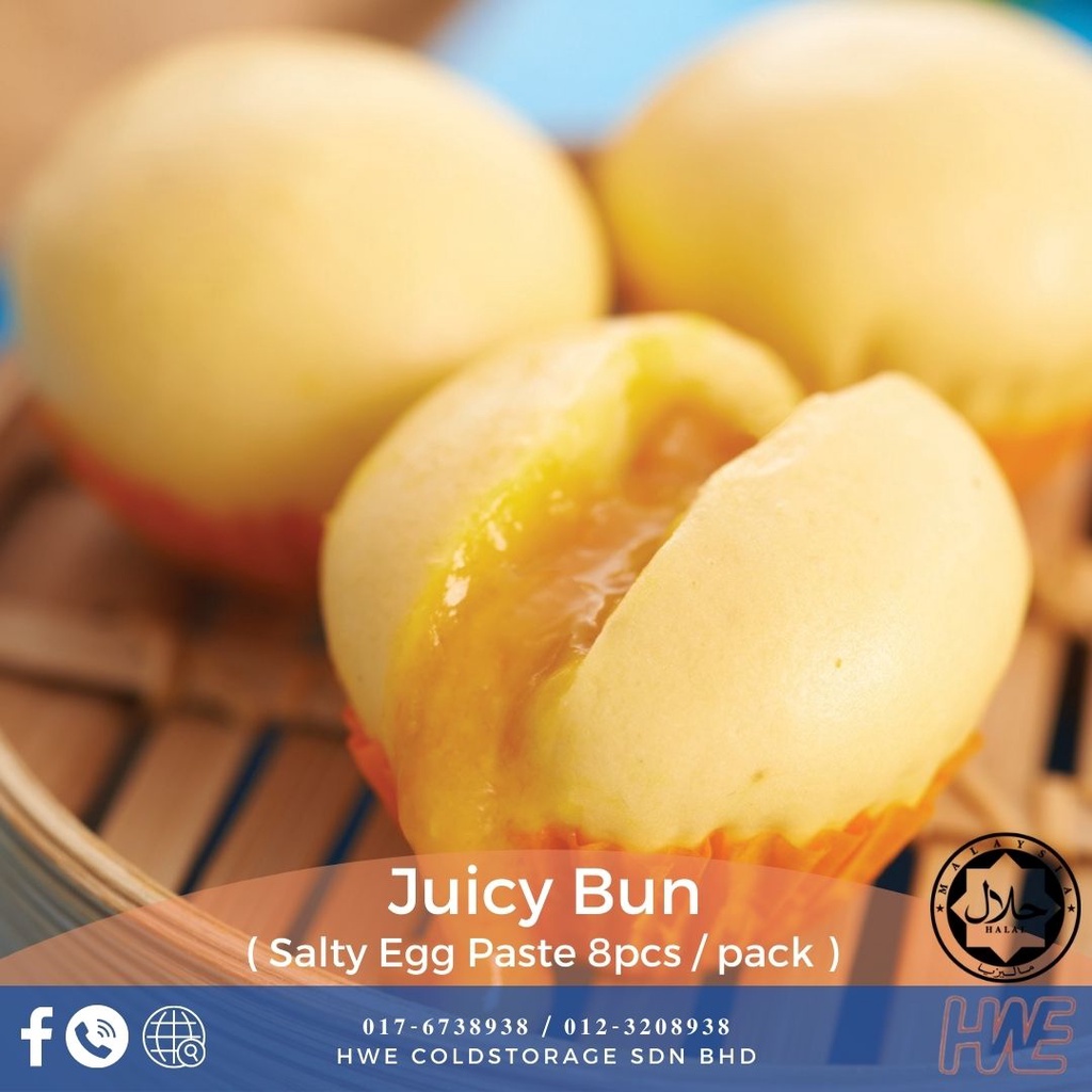 [Halal Dim Sum] Ocean Planet Juicy Bun Lao Sha Bao 黄金流沙包 | Shopee Malaysia