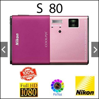 Nikon CoolPix S80. compact camera (display unit) | Shopee Malaysia