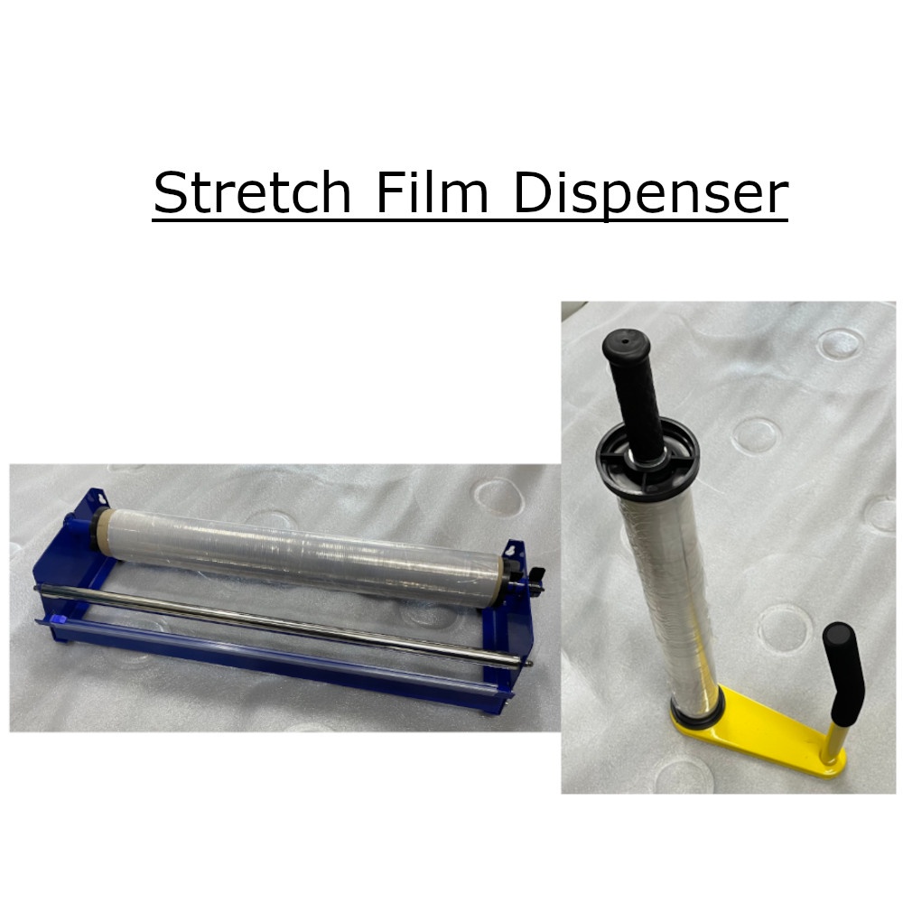 Stretch Film Dispenser for easy packaging and save workload | Shopee ...