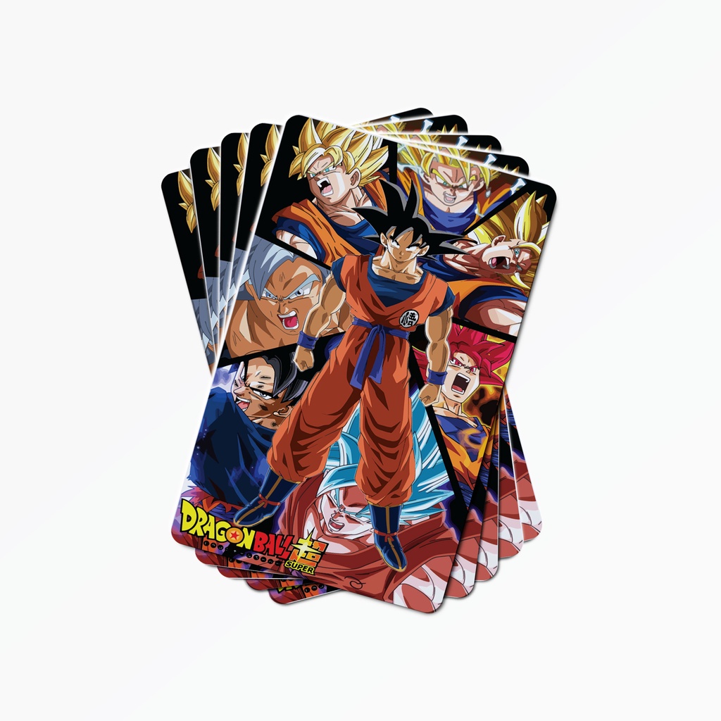 Sticker Anime Dragon Ball Goku Stiker Card Cover Touch n Go Access MRT ...