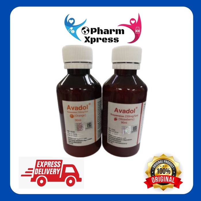 AVADOL SUSPENSION 250MG/5ML 90ml | Shopee Malaysia