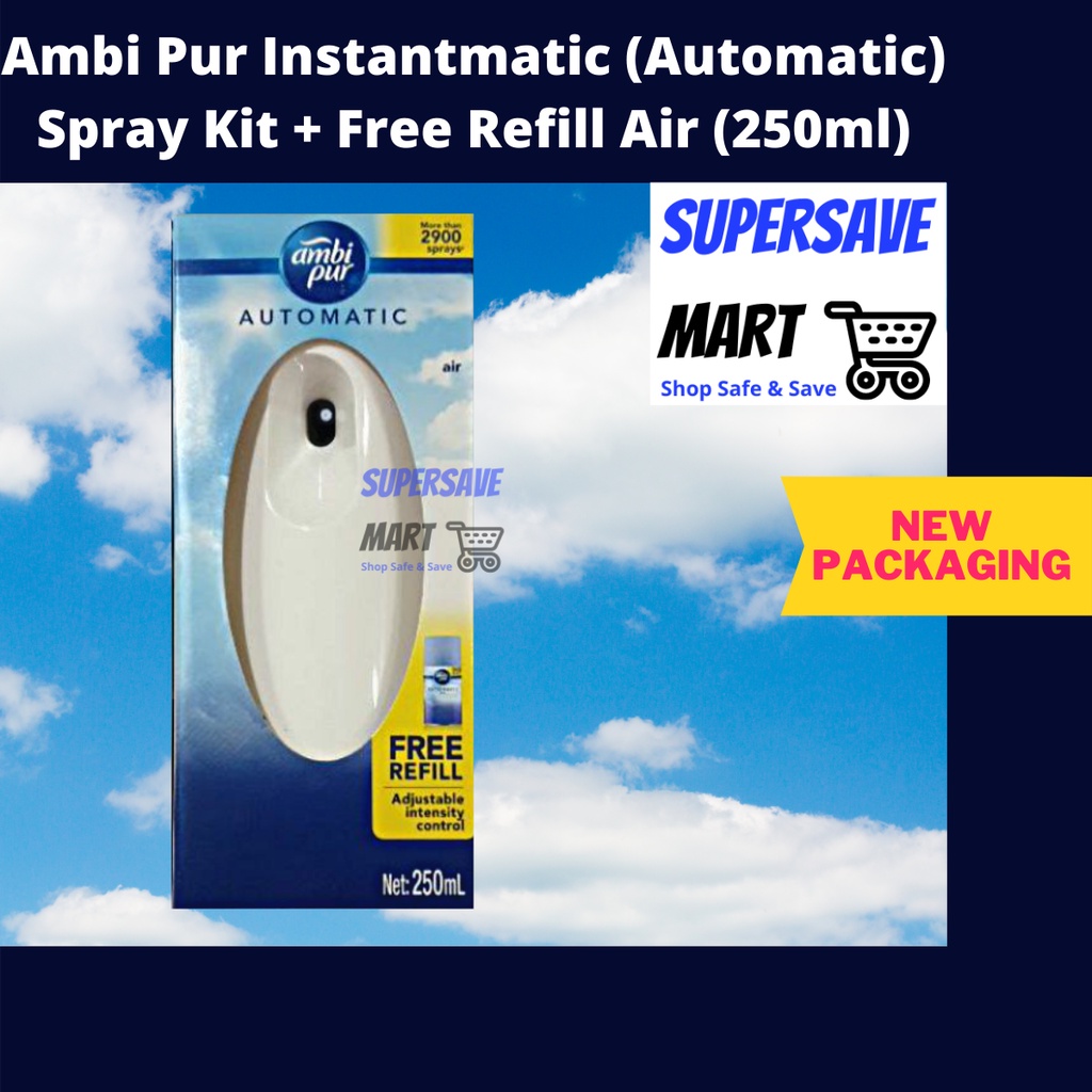Ambi Pur InstantMatic (Automatic) Spray Kit (1 Dispenser Unit + 1 ...