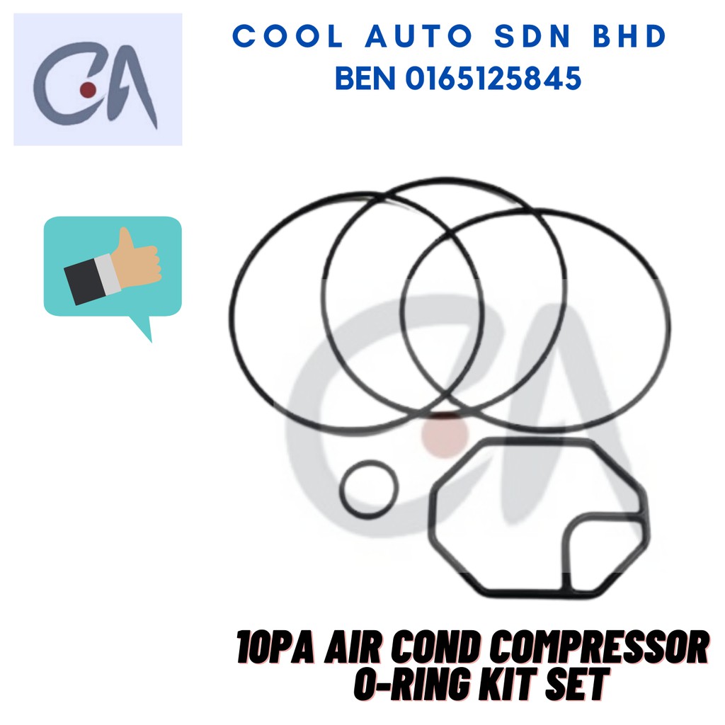 🔥READY STOCK 🔥10PA AIR COND COMPRESSOR O-RING KIT SET | Shopee Malaysia