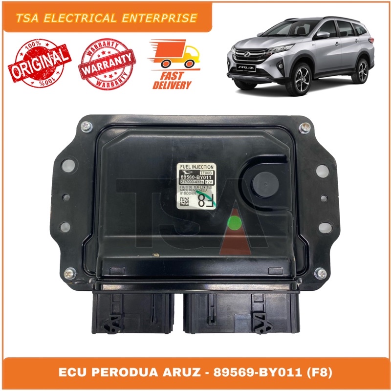 ECU PERODUA ARUZ - 89560-BY011 [F8] ORIGINAL FUEL INJECTION COMPUTER ...