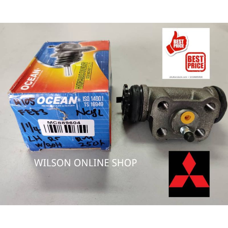 Ocean Taiwan Brake Pump Wheel Cylinder Rear LH MC889604 Mitsubishi ...