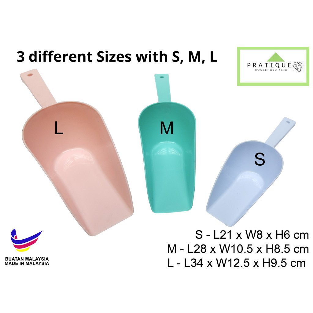 Ice Scoop/ Candy Scoop/ Sekop Gula-Gula dan Ais/ Ice Shovel/ Plastik ...