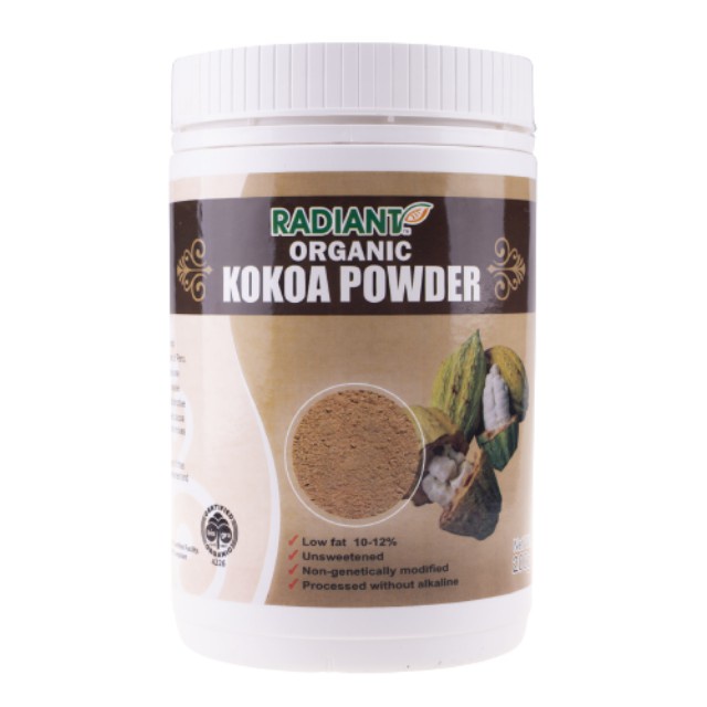 Radiant Organic Kokoa Powder (200g) Organic Cocoa Powder Serbuk Koko ...