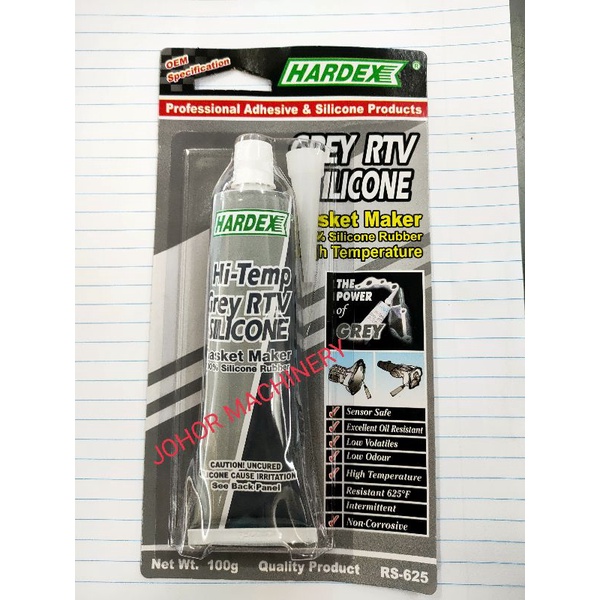HARDEX RS 625 GREY RTV SILICONE （GASKET GUM） | Shopee Malaysia