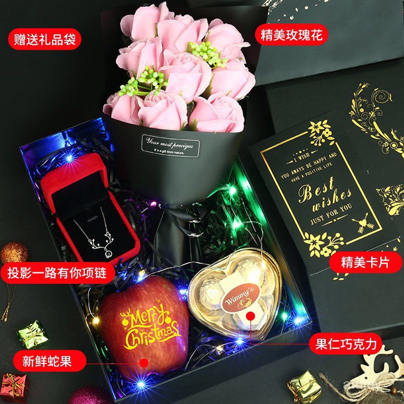 Generation Soap Flower Chocolate Gift Box Christmas Gift Hot Creative ...