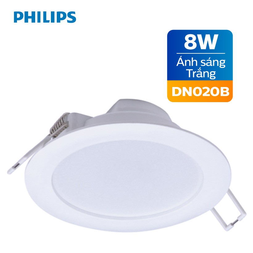 Philips LED Downlight DN020B 8W - White Light | Shopee Malaysia