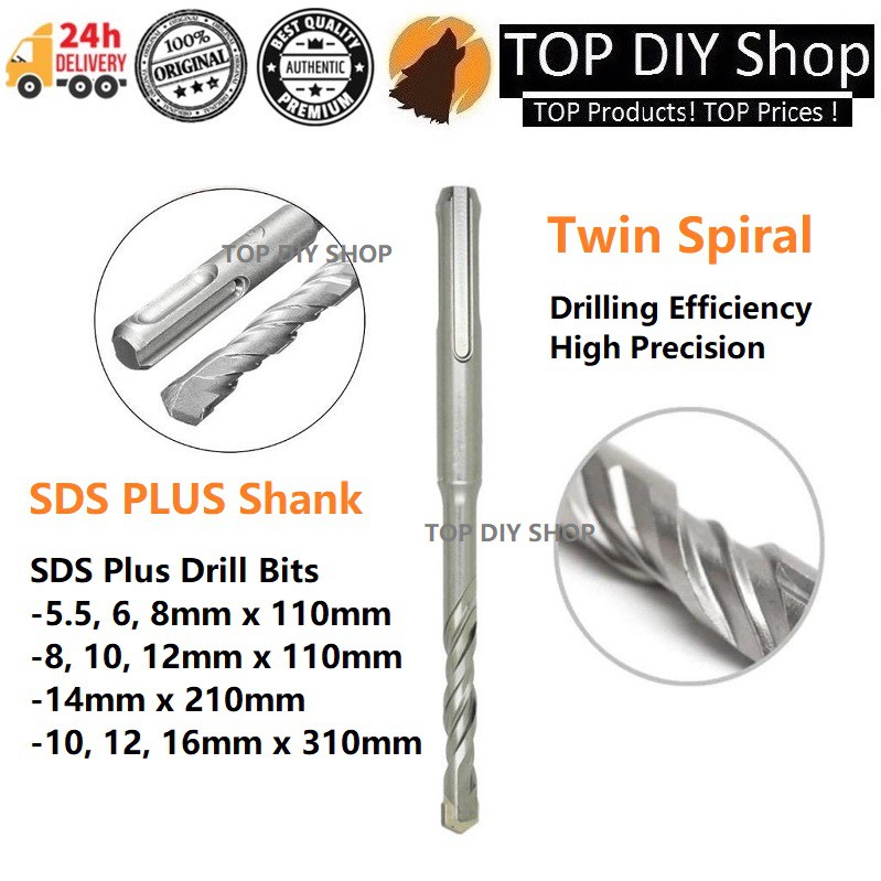 SDS Plus Drill Bits Cement Drill Bit For Rotary Hammer Mata Drill Simen ...