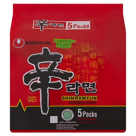 Expired 5 Sep 2023 Nongshim Farmer's Heart Shin Ramyun Halal Korea ...