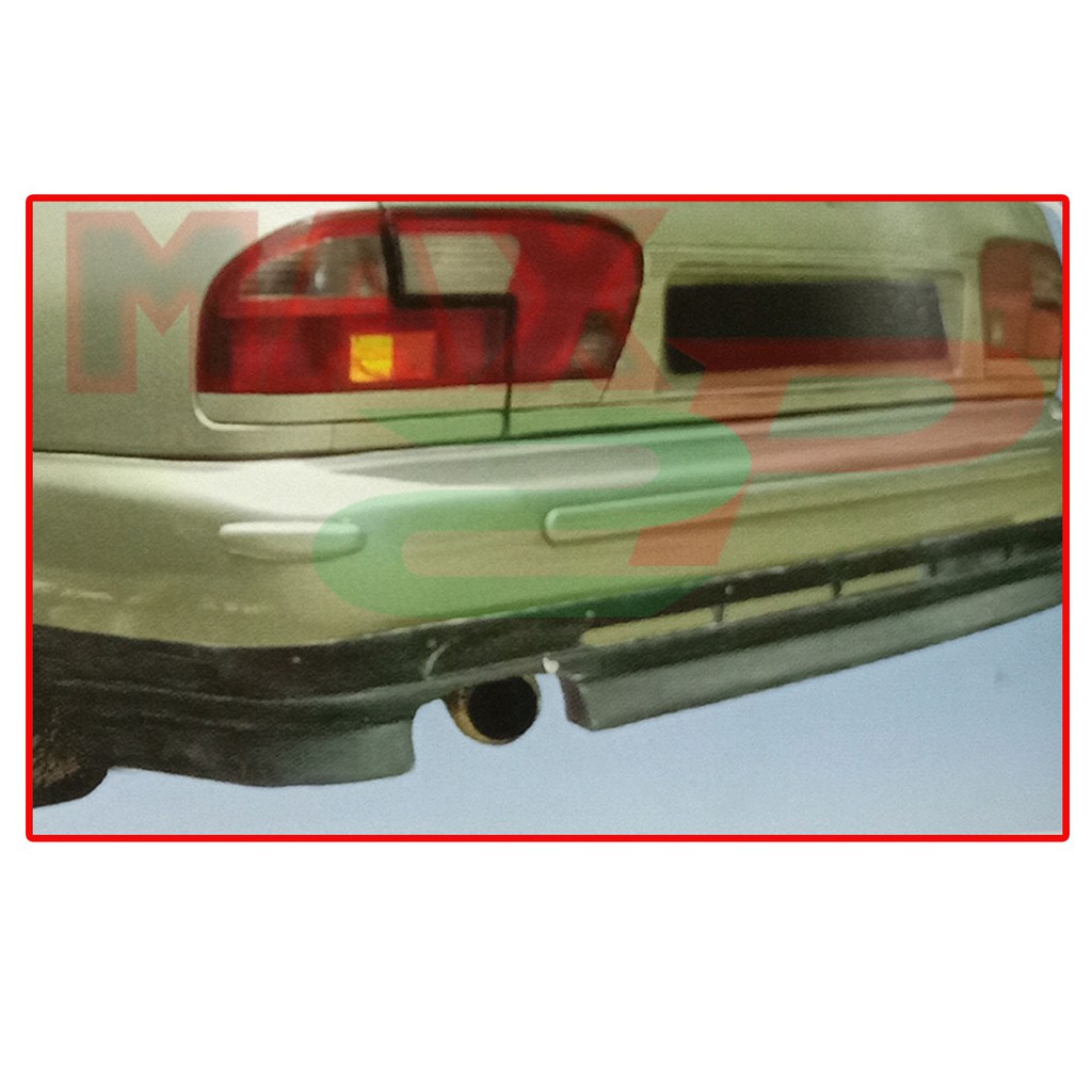 Proton Wira Saloon Rear Skirt E6 Style Rear Back Skirt Side Skirt Door ...