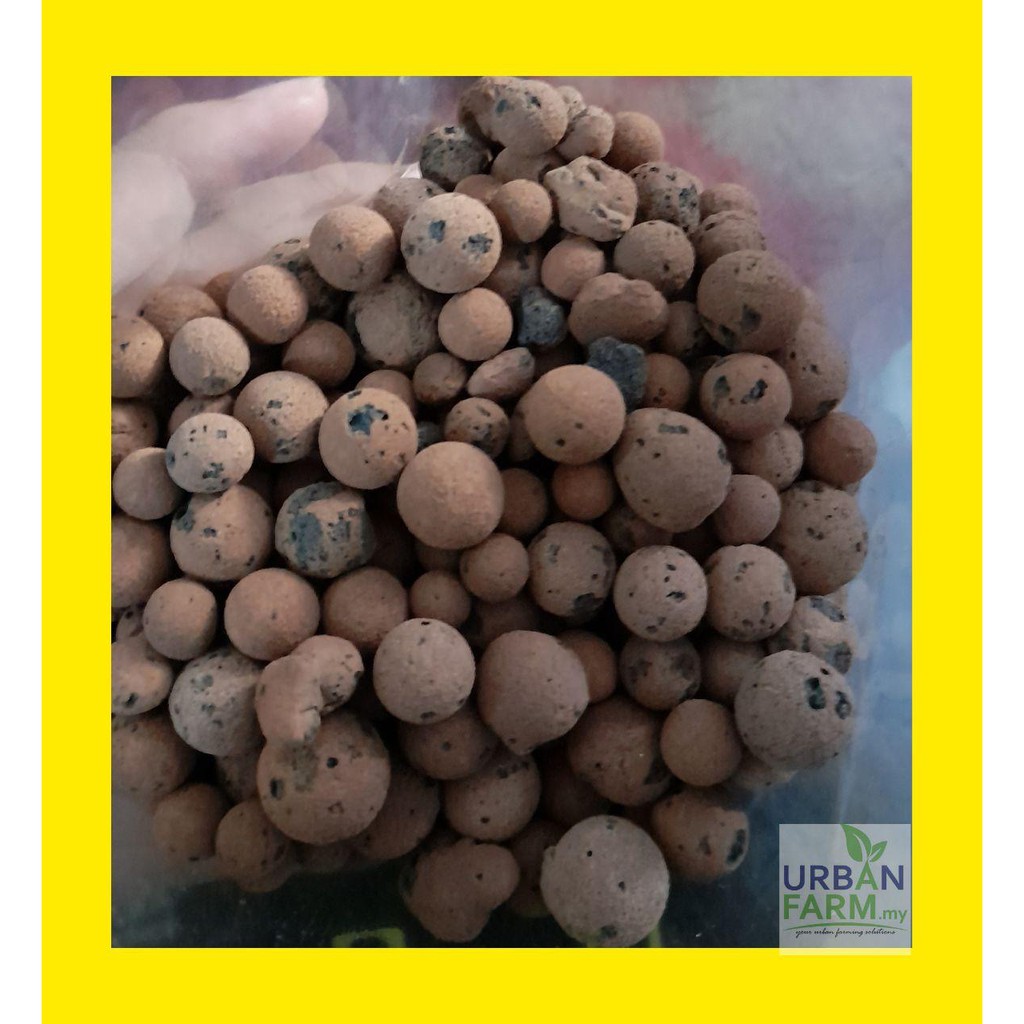HydroStone Clay Pebbles Clay Ball Leca 🔥URBANFARM🔥 🌕500gm🌕 | Shopee ...