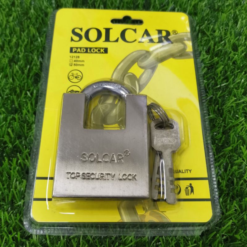 SOLCAR PAD LOCK COPPER / HEAVY DUTY PAD LOCK 50MM | Shopee Malaysia