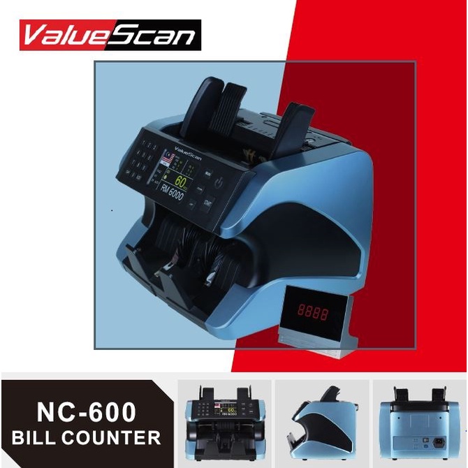 Valuescan NC-600 Multi Currency Heavy Duty Bank Notes Bill money ...