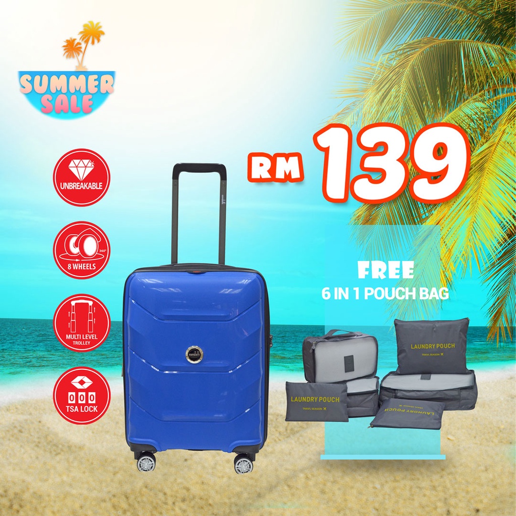 Condotti Unbreakable Hard Case [ C-WR ] 20" | Shopee Malaysia