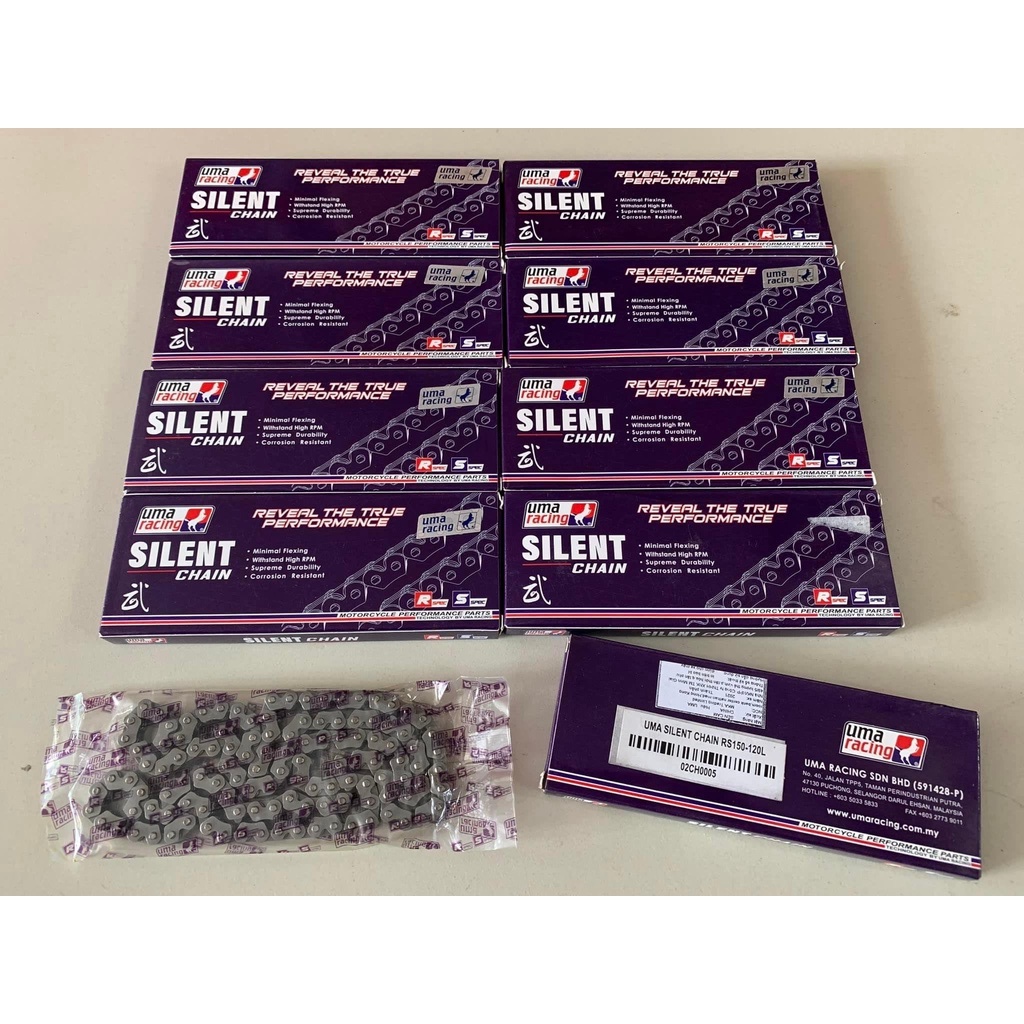( 120L / 122L ) RS150 / RSX150 / RSX 150 UMA RACING SILENT CHAIN ...