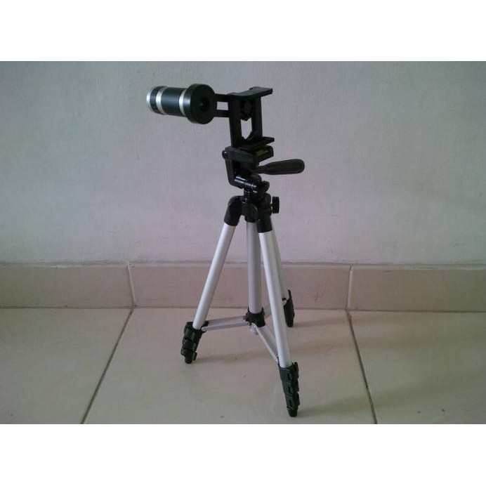 Hp 8X TELE ZOOM Camera Magnifying Lens+WEIFENG TRIPOD 1 METER Long ...