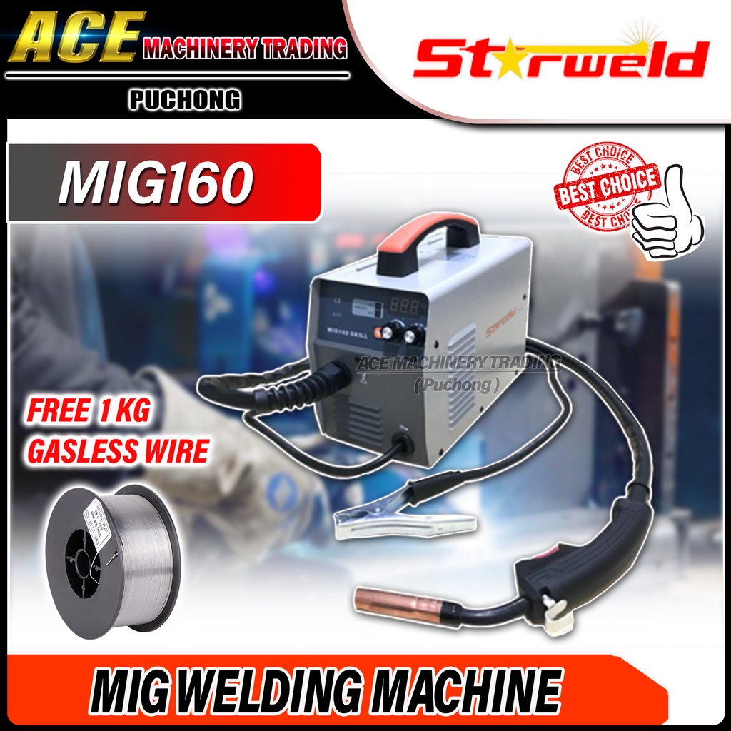 [ STARWELD ] Gasless Mig-160 Gasless Mig Welding / [ WELD PRO'S ...