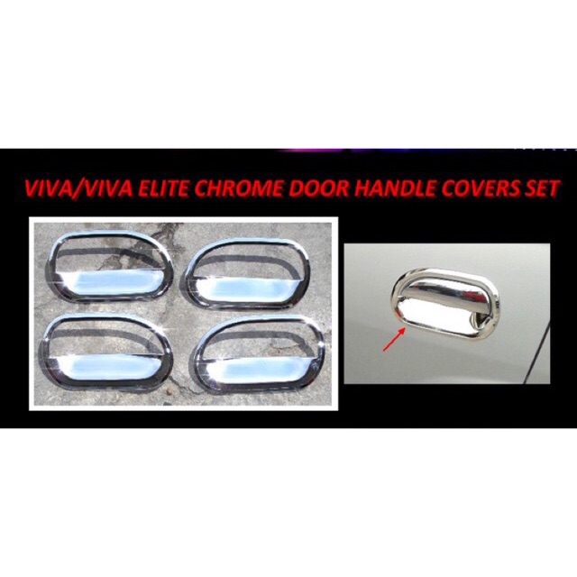 🔥Ready Stock🔥 Perodua Viva Door Handle Ring Chrome Cover outlet handle ring chrome | Shopee Malaysia