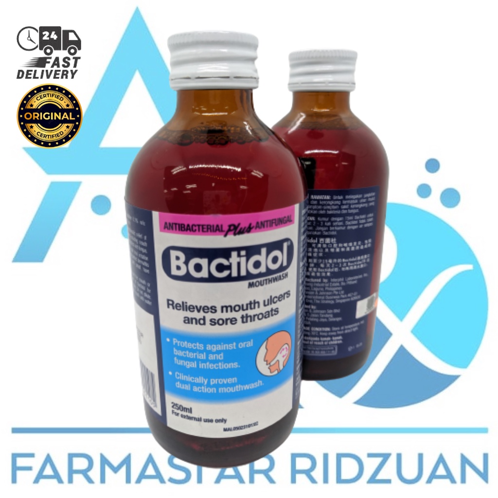 Bactidol® Mouthwash 250ML | Shopee Malaysia