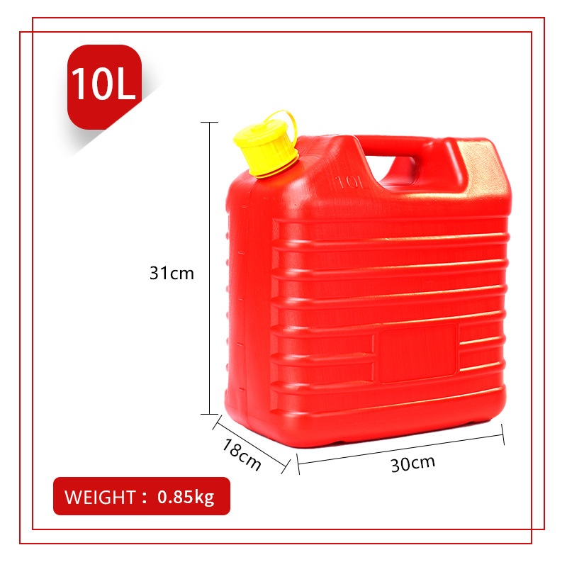 5L， 10L， 20L Gasoline Tank Jerry Can petrol HDPE reserve fuel tank Oil Tank MotorcycleTong ...
