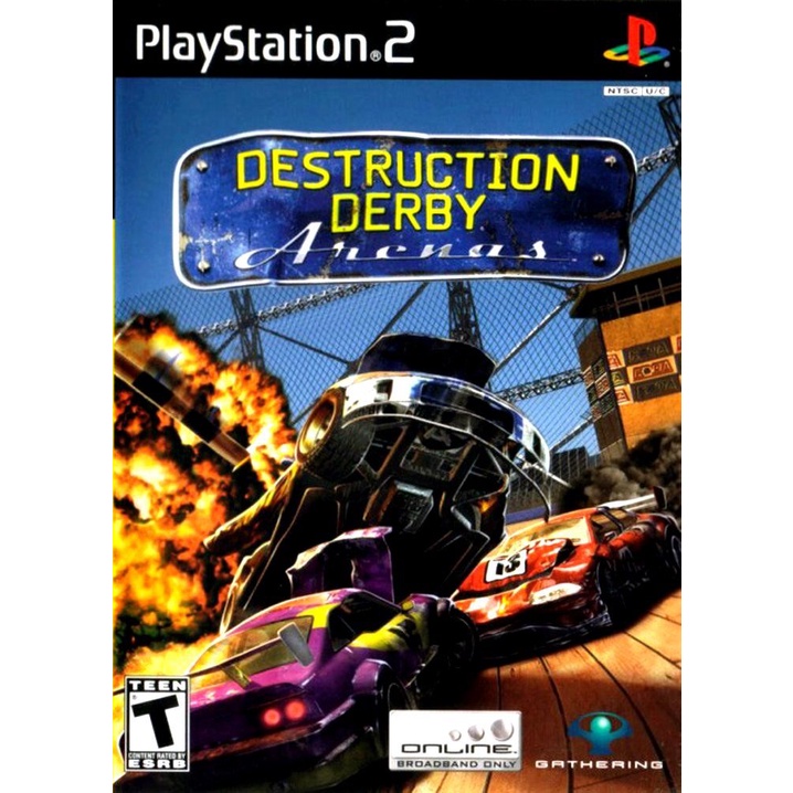 🔥PS2 CD DVD Games🔥 Destruction Derby Arenas , Dvd game Playstation 2 ...