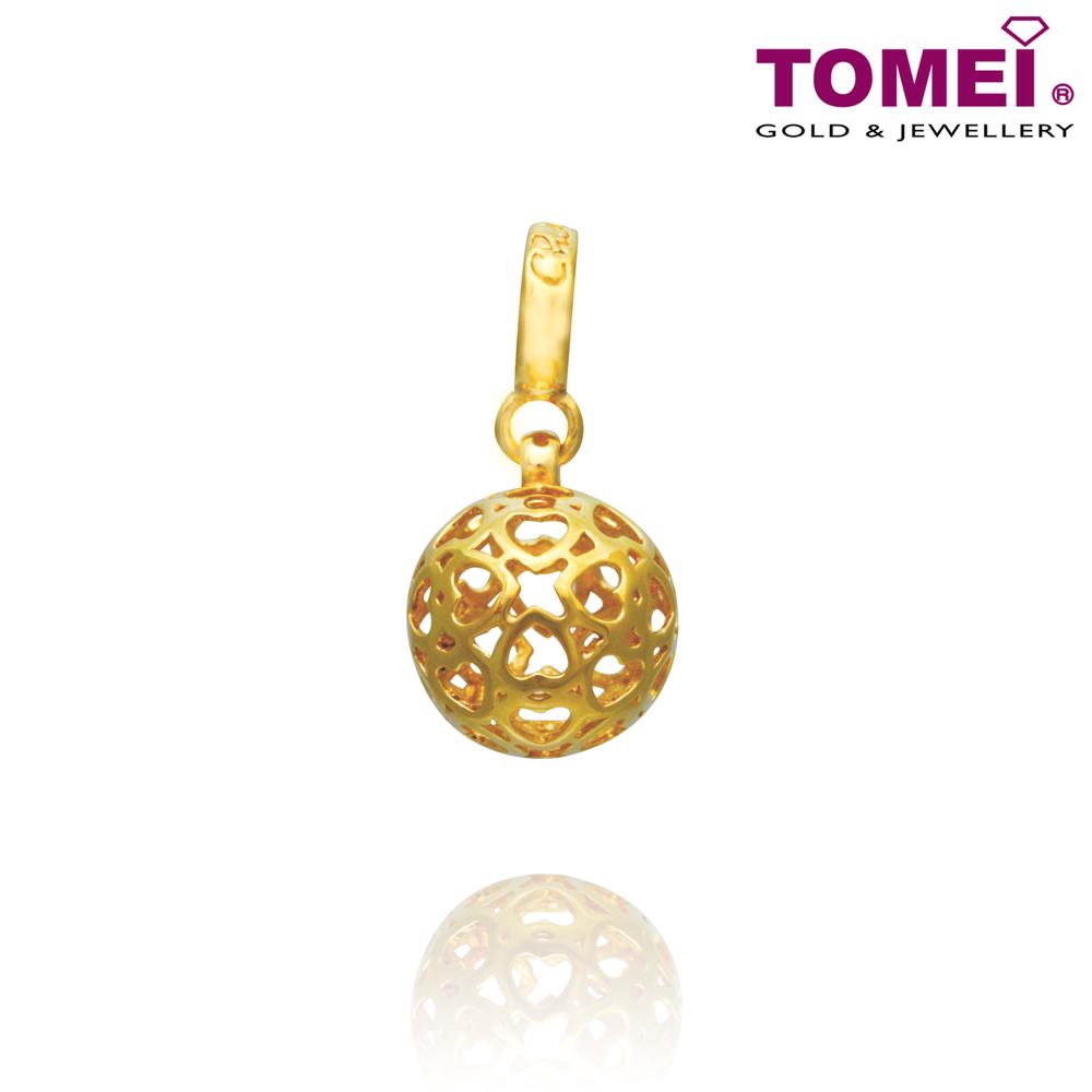 [TOMEI Online Exclusive] Dangling Ball Charm, Yellow Gold 916 (TM ...