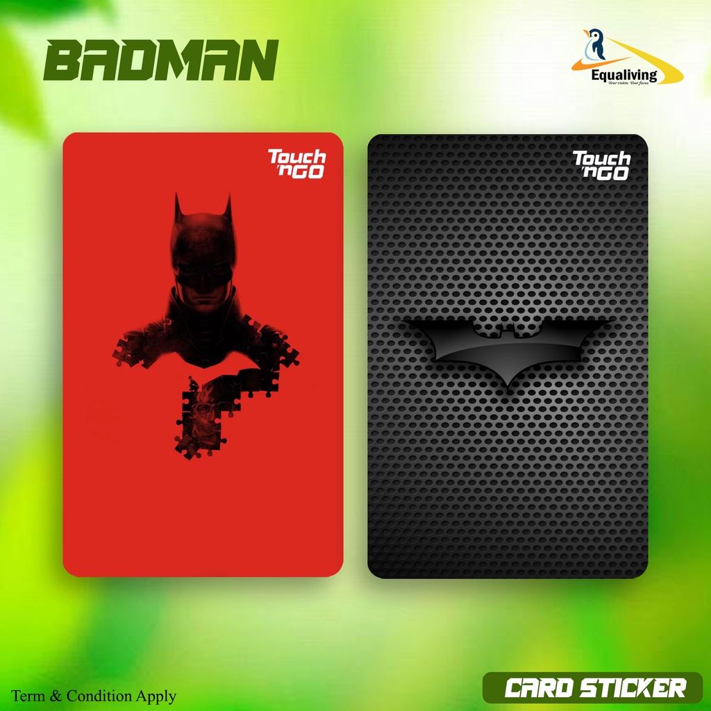 BATMAN - Touch n Go Card Sticker Cover (Waterproof, High Quality) ,TNG ...