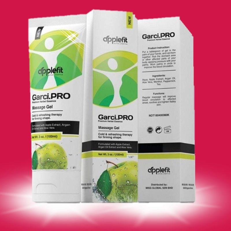 Garci Pro Gel-MISG Pembakar Lemak Gel Kebas GarciPro Applefit Lulus KKM ...