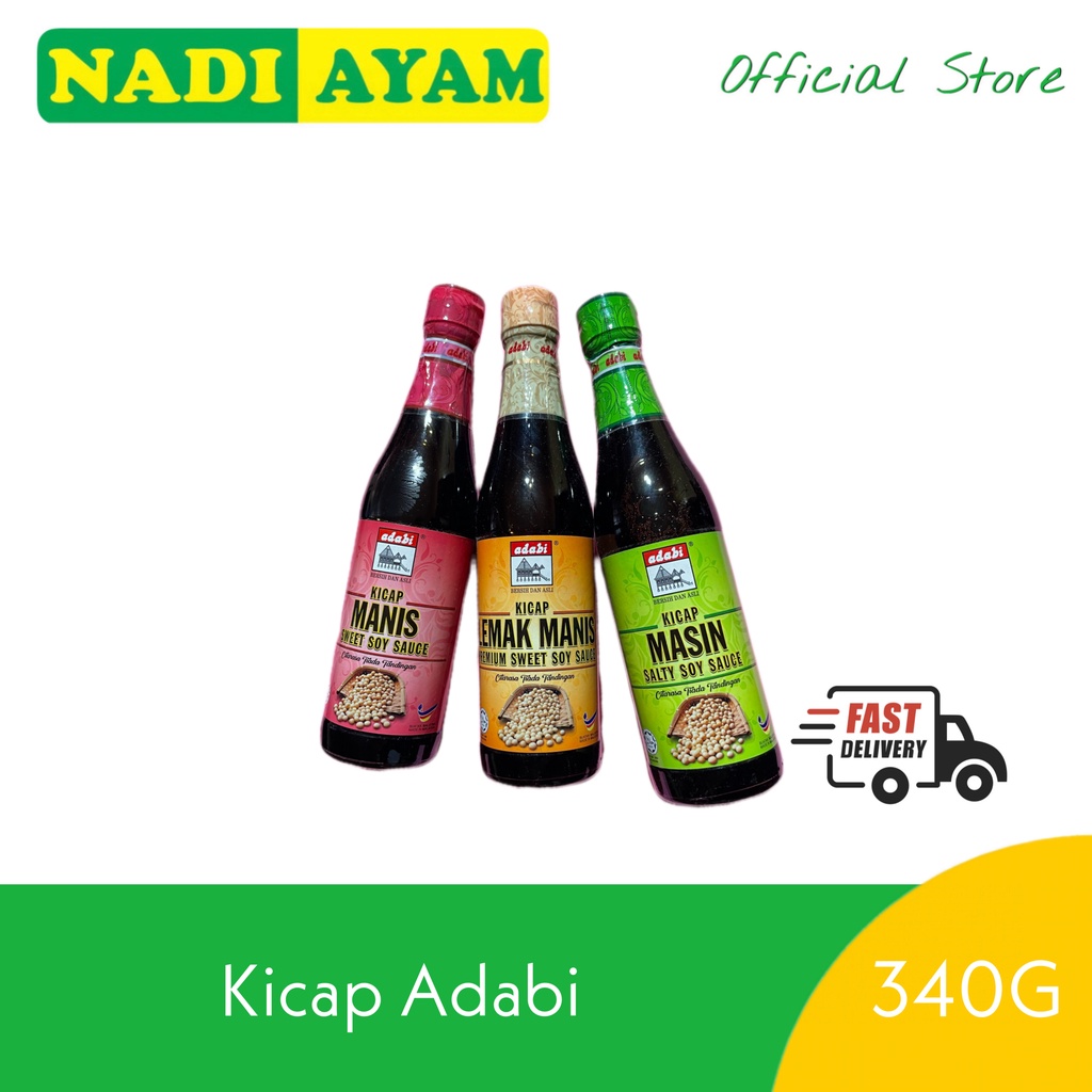 Kicap Adabi Murah (340G) | Shopee Malaysia