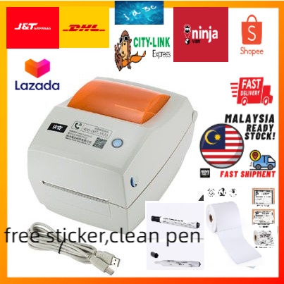 A6 Thermal Printer Waybill Barcode Shipping Label Consignment Note ...