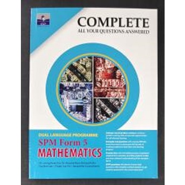 2022 COMPLETE SPM DLP MATHS KSSM F 5 | Shopee Malaysia