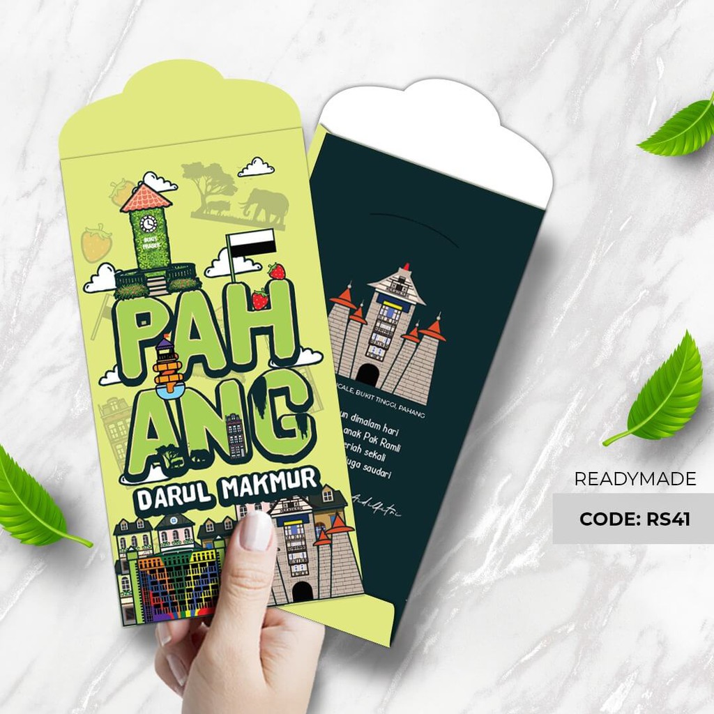 Premium 2023 Sampul Raya/Angpao Raya Design Negeri-Negeri/State Packet ...