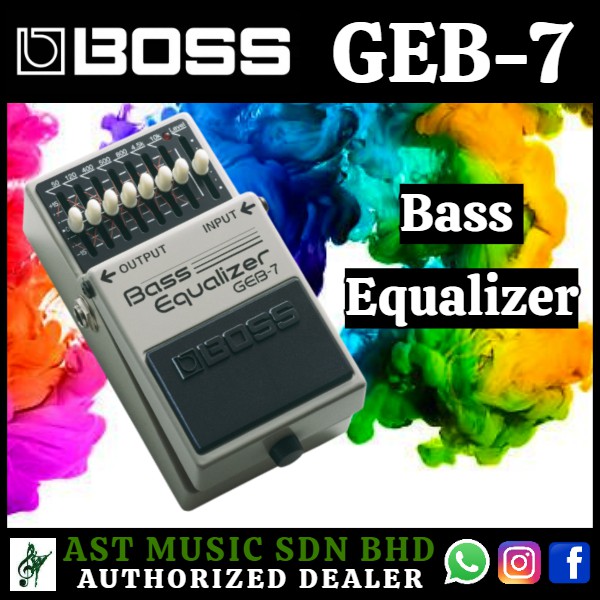 Boss Geb-7, Bass Equalizer Effect Pedal | Shopee Malaysia