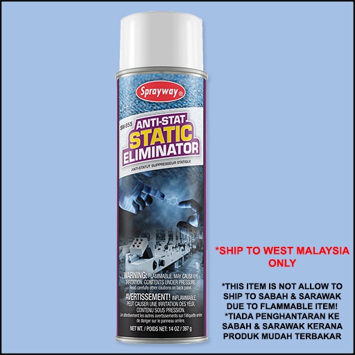 SPRAYWAY ANTI-STATIC SPRAY / SPRAYWAY SEMBURAN ANTI-STATIK | Shopee ...