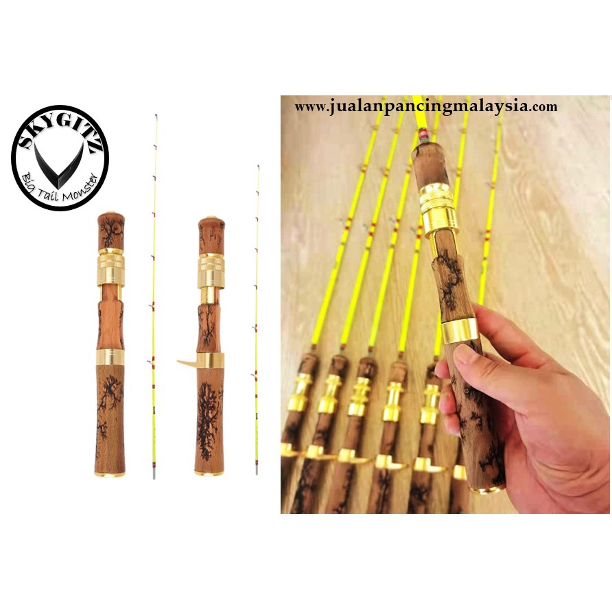 SKYGITZ MALAYSIA RANDUK Yellow Jeram Undercast Stream Ultralight 0.8-5g ...