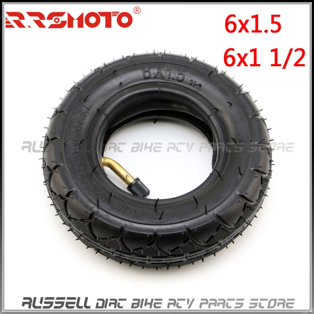 6x1.5 Tire + Inner tube Folding Electric Scooter 6 inch Tyre For ...
