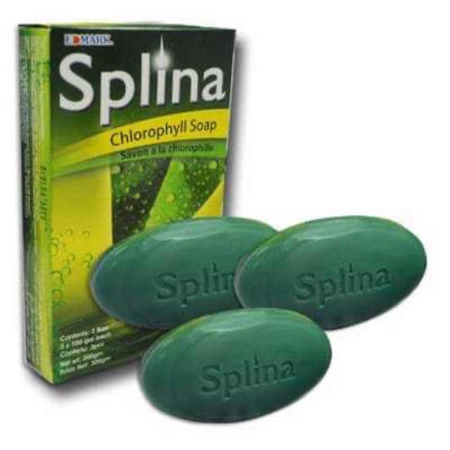 Splina Chlorophyll Bar Soap By Edmark (Ready Stock) | Shopee Malaysia