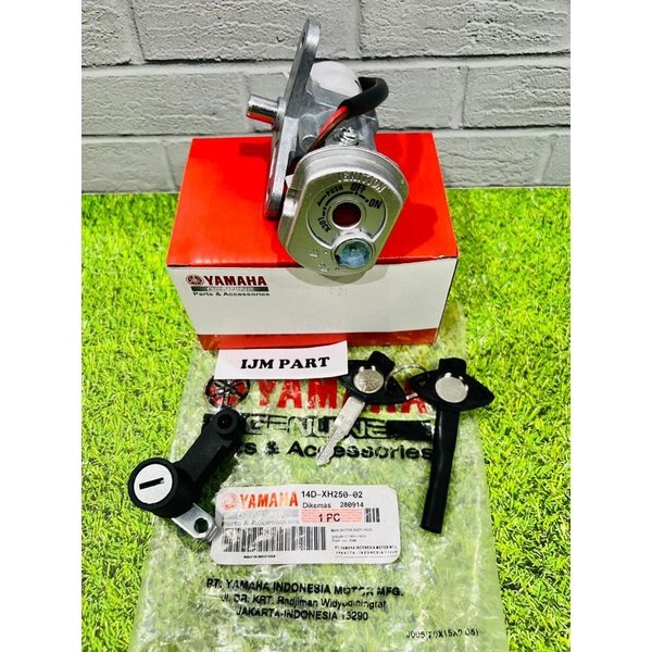 Original Mio soul Fino carburetor main switch ignition key set | Shopee ...