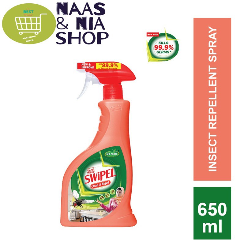 Serai Wangi Spray SWiPEL 650ml Pest Control Insect Repellent Pest ...