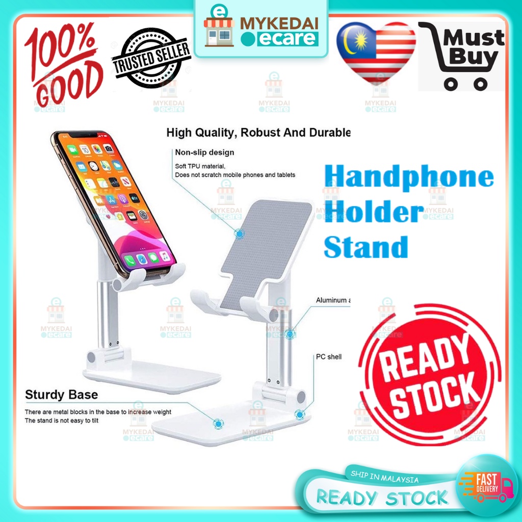Handphone Stand Fixed Tablet PC Stands Laptop Stand Desktop Angle Flat ...